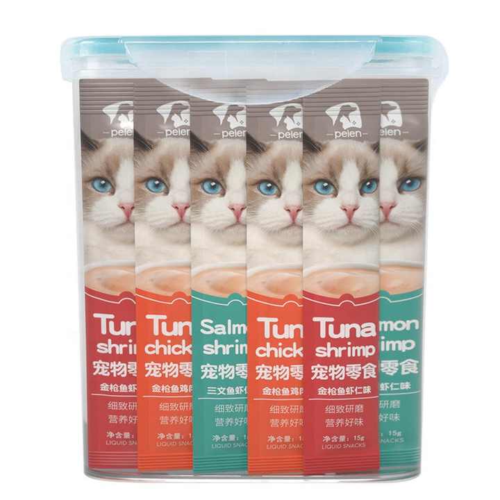 Hot Factory Delicious Cat Snacks Nutritious Wet Cat Food Pet Treats ...