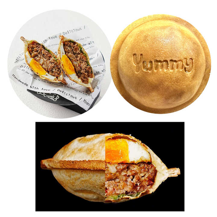 Custom Mold OVNI Hamburger Sealing Machine for Ice Cream Burgers