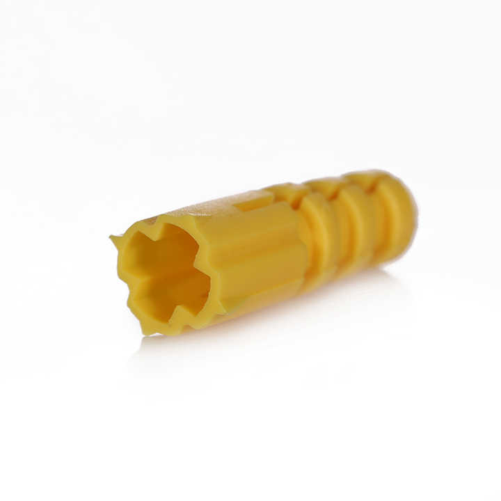 Plastic Concrete Expansion Anchors Wall Plugs Red Color 10mm Plastic ...