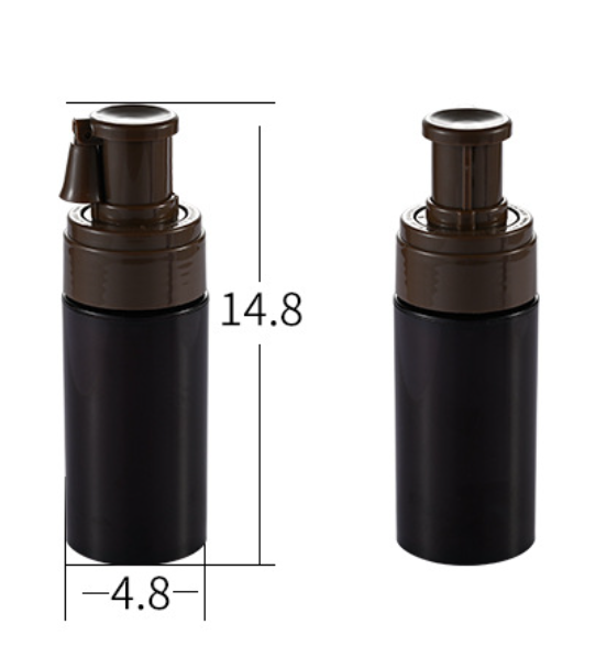 110ml Trompeten mund leer klare Talkum puder flasche Kunststoff ...