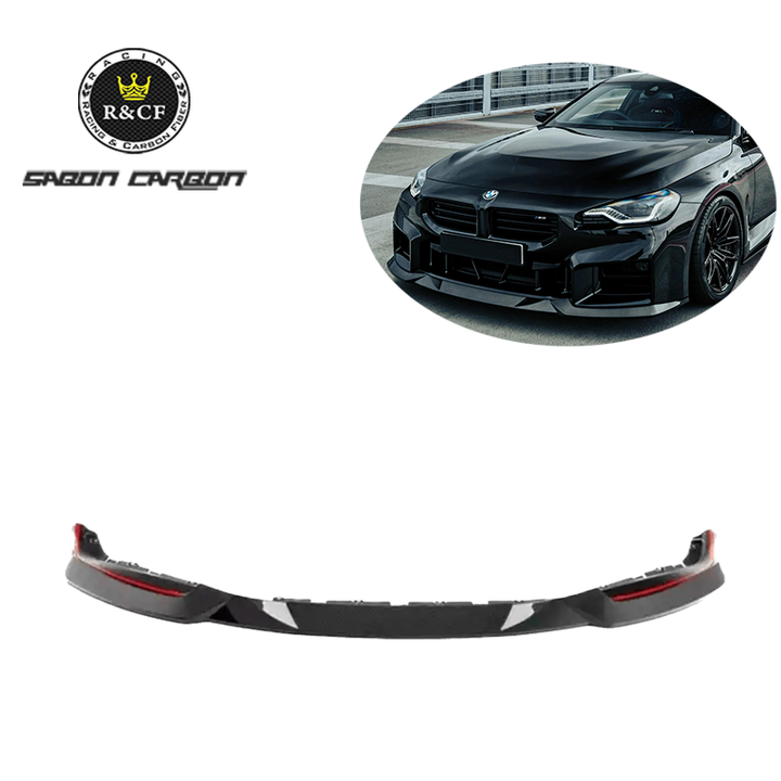 2023 G87 M2 Front Lip Splitter - Carbon Fiber Bumper Lip