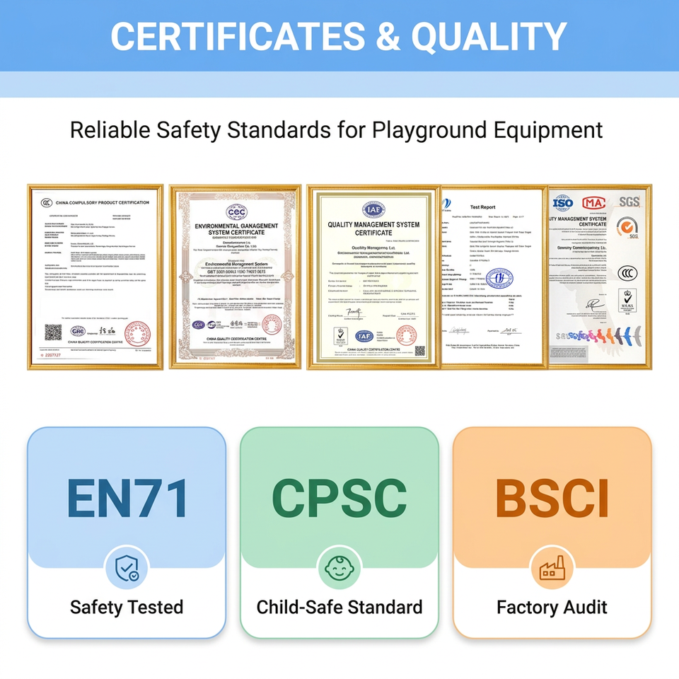 New PVC Galvanized Steel Outdoor Playground Slide Combination PE Board ...