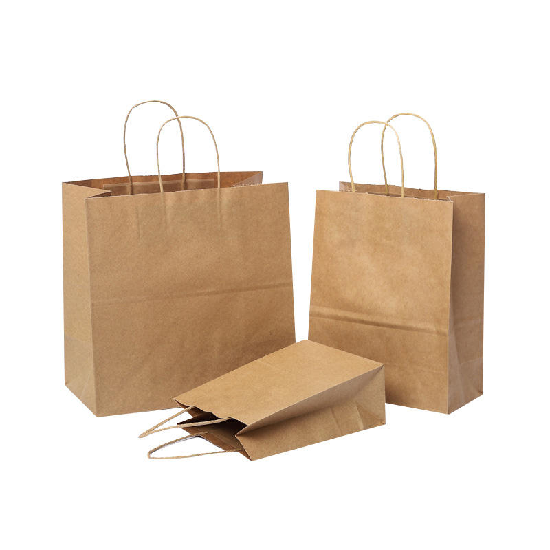 Personalized Kraft Paper Bulk Packaging Bags Ideal for Bakery Treats ...