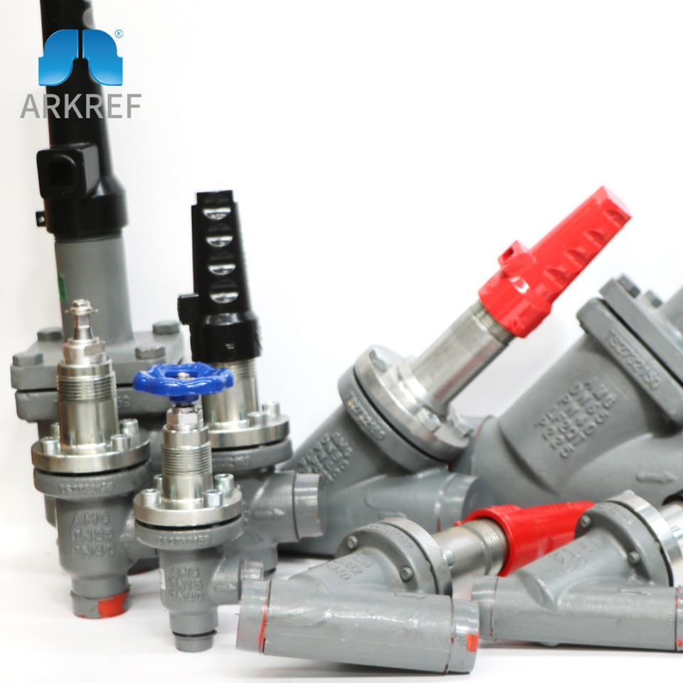 Welded Right Angle Stop Valve AMG RVT-D25 for Refrigeration