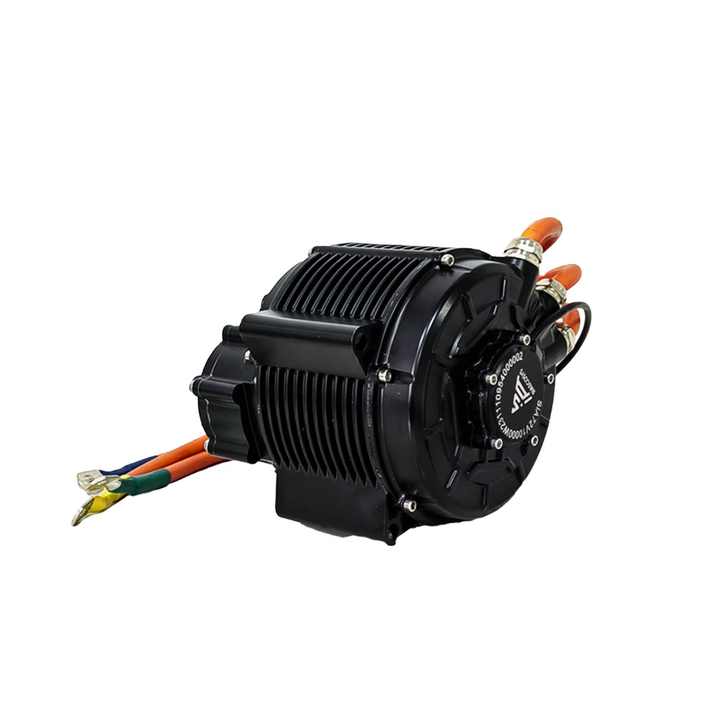 QS165 10kw IPM PMSM Motor with 1:2.37 Gearbox for E-bikes
