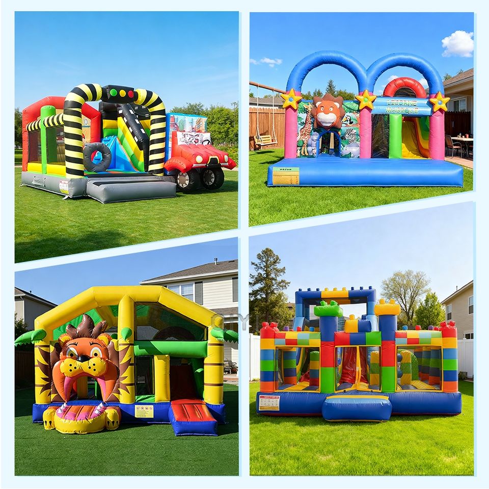 Jumping Castles China Commercial Grade Bounce House Traffic Light ...
