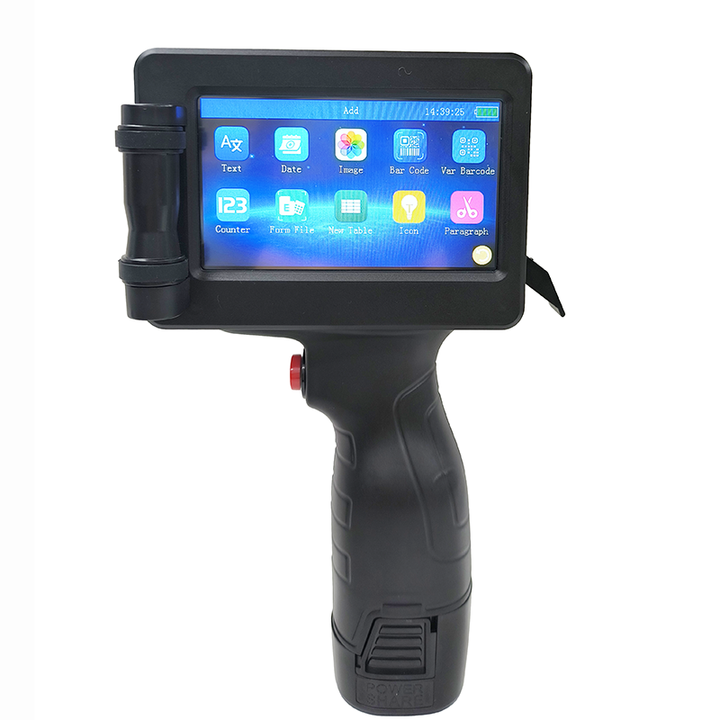 Yaomatec 12.7mm Handheld Inkjet Printer Portable Expiry Date Coding QR ...