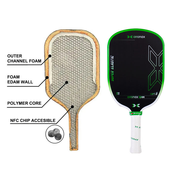 ARRONAX USAPA Approved Thermoforming Adult Carbon Fiber Pickleball ...