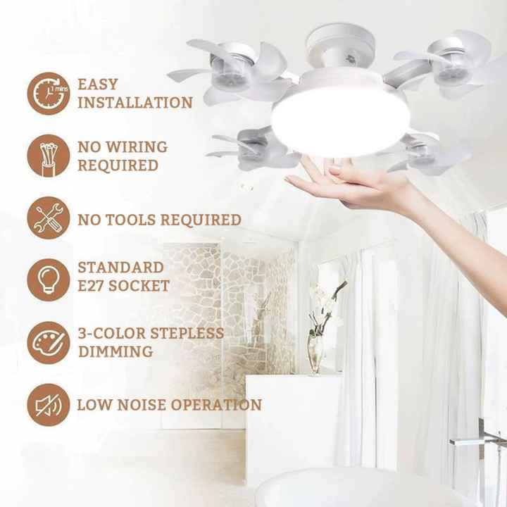 VANTONE Drone Shape Intelligent Dimming Home Decor Light