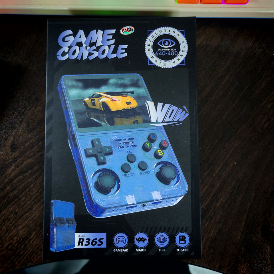 R36 Open Source Portable Retro Arcade Game Console Handheld