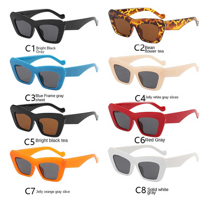 Cat Eye Y2k Fashion Sunglasses Woman Brand Designer Glasses Sun Glasses ...
