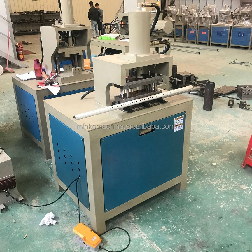 Fully automatic 100 hydraulic punching machine aluminum corner knife ...