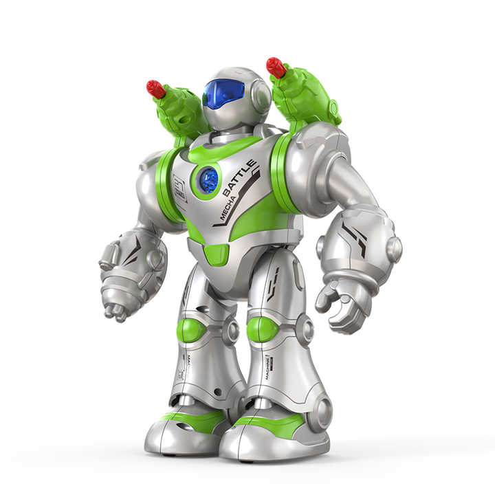 Electric Smart Battle Robot Toy With Sounds & Lights - Educational ...