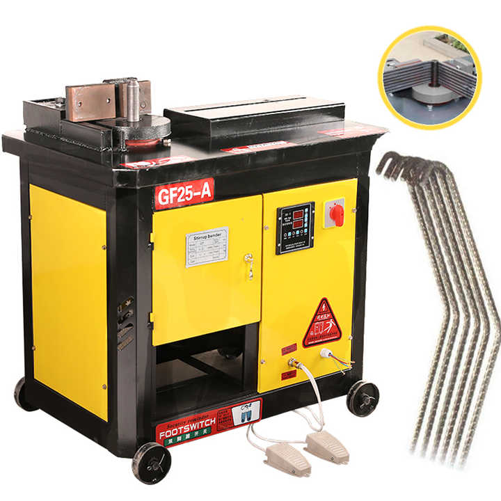GF20/GF25 Rod Bar Bending Machine - Efficient Stirrup Bender