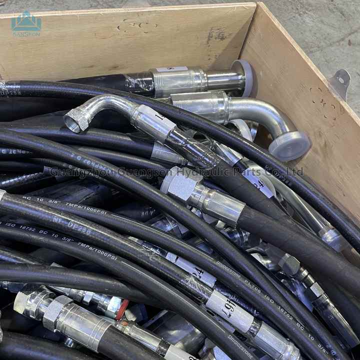CAT Bulldozer D8R Full Vehicle Hydraulic Hose Assembly Part Number6Y ...