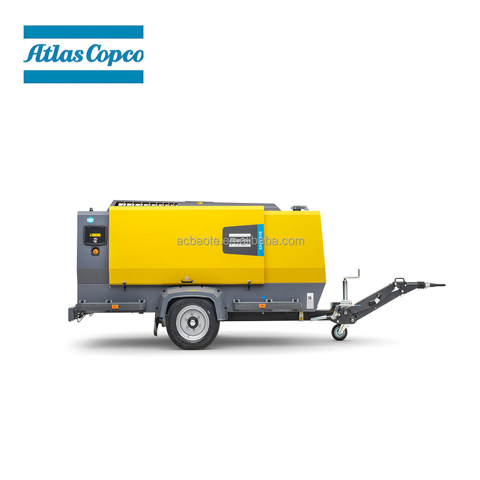 Atlas Portable Diesel Gas Screw Compressor 5-14bar 17-14m ³ /Min ...