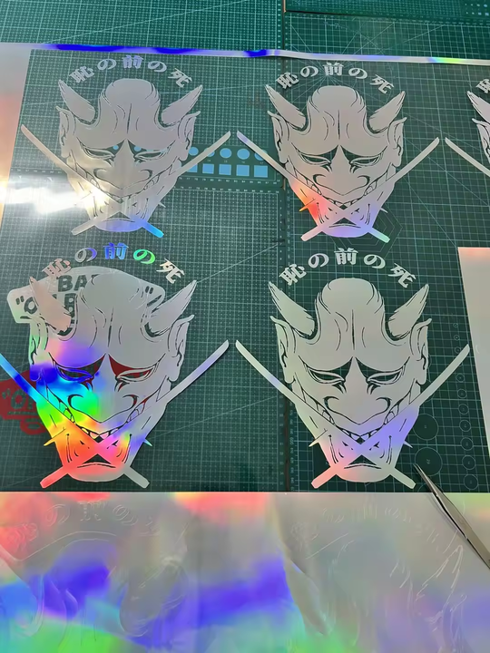 Custom Die Cut Logo Waterproof Vehicle Transfer UV Resist