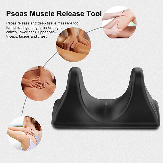 Psoas Release Tool Psoas Muscle Massager Self Deep Tissue Massage Tool ...