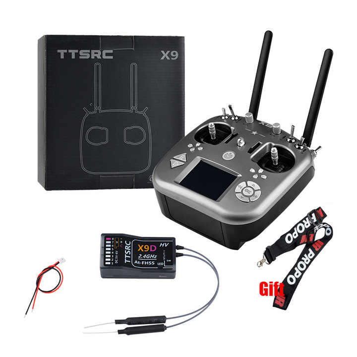 TTSRC X9遥控2.4G 9CH发射器 & X9D接收器，用于RC飞机四轴飞行器无人机无人机| Alibaba.com