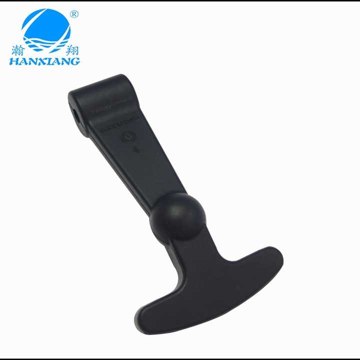 Small Flexible Plastic Rubber T Hood Catch Toggle Handle