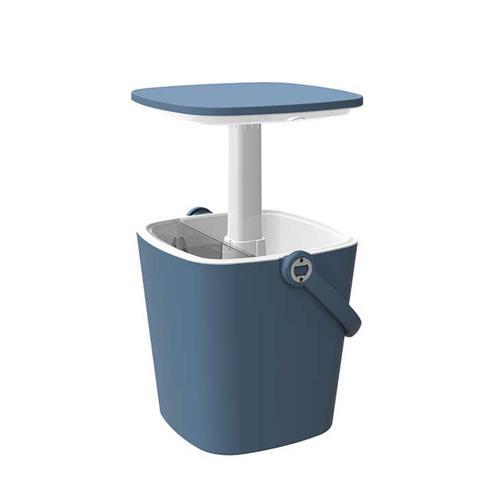Small Portable Outdoor Pop up Drinks Beer Ice Cooler Bar Box Table