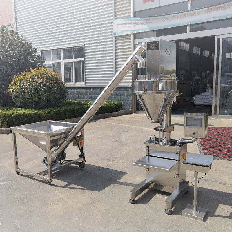 304 Stainless Auger Filler - High Efficiency Powder Dosing