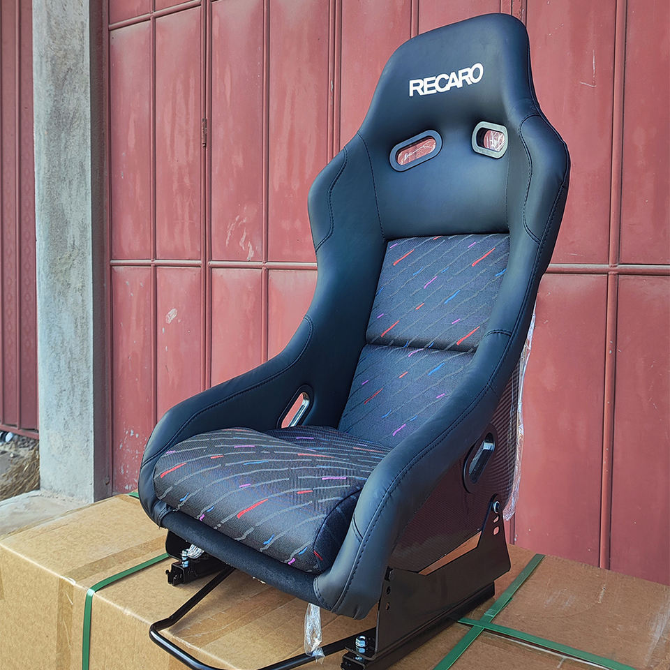 Carbon Fiber Business Bucket Seats with Pepita Confetti Waterproof for ...