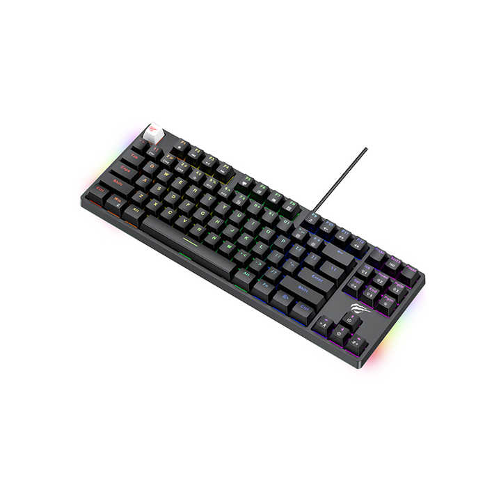 Havit KB890L Mechanic Gamer Keyboard 87Keys Wired Rgb Mechanical Gaming ...