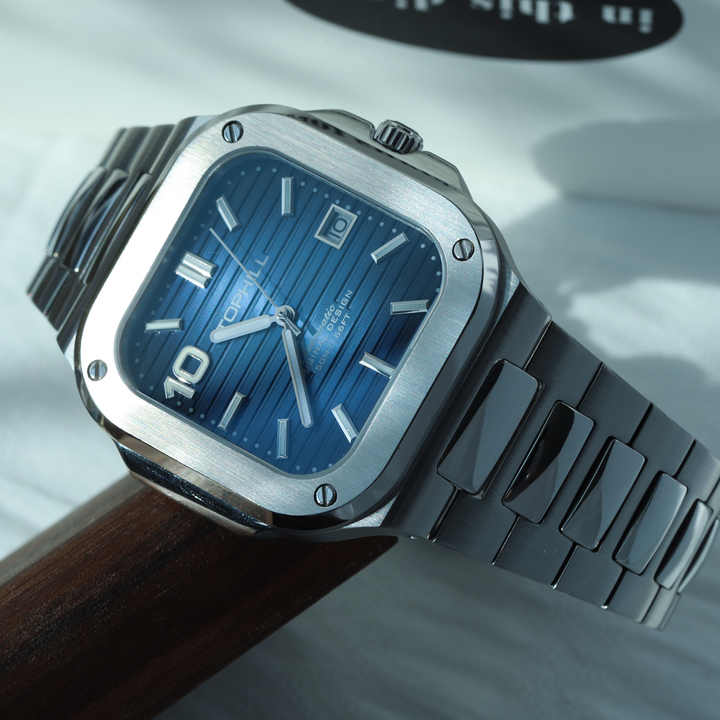 Luxury Skeleton Design Watch with Double Domed Sapphire Glass