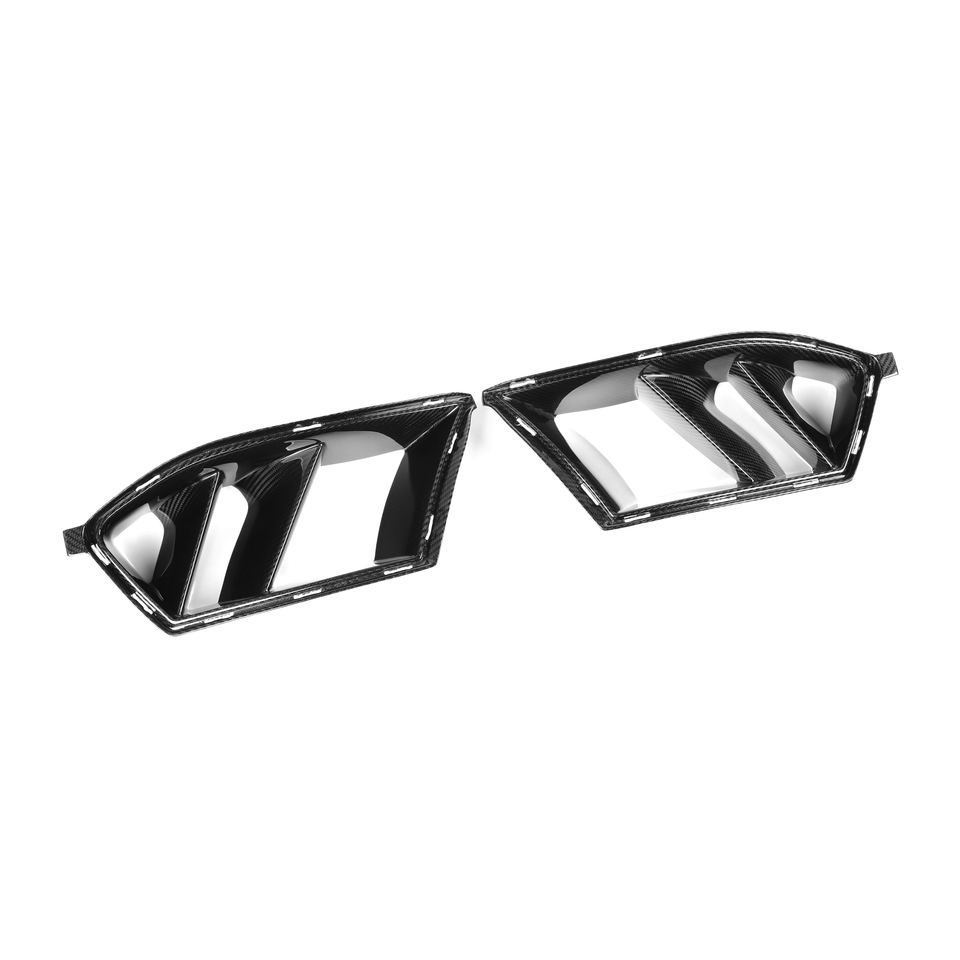 G80 Air Intakes R Style Dry Carbon Fiber 2 PCS for BMW M3 G80 4-Door ...