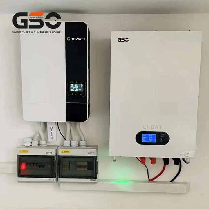 GSO 5kw 10kw Battery - 24v 48v Solar Energy Lifepo4 Pack