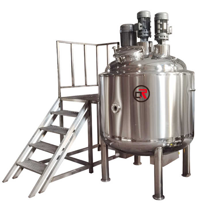 Stainless Steel Electric Heating Mixing Tank with Paddle Mixer - OEM