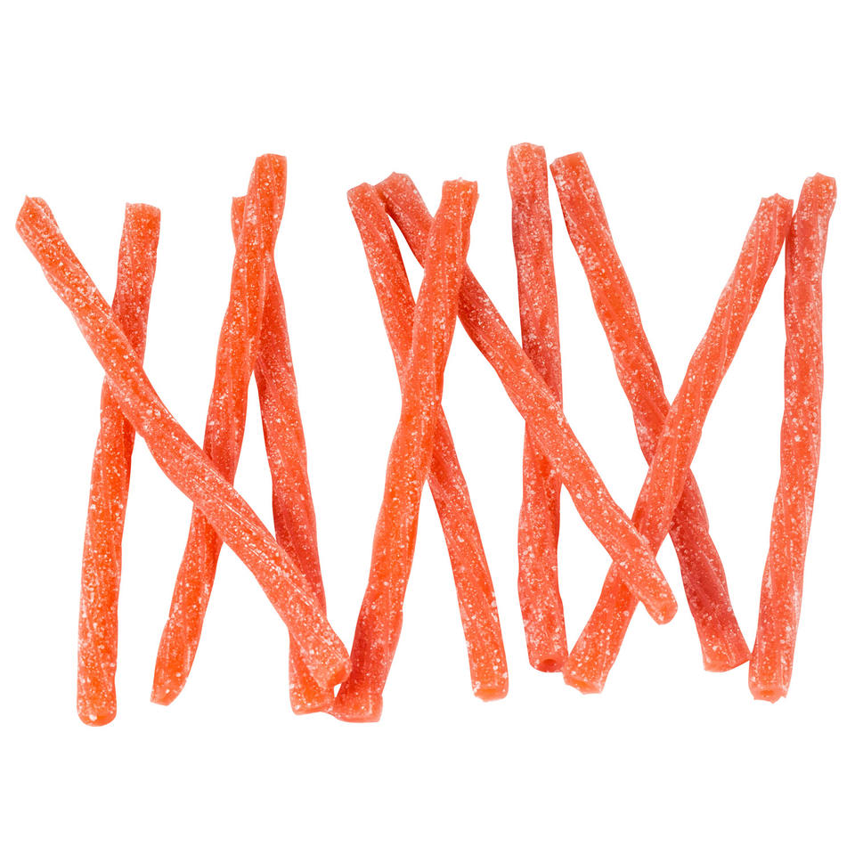Wholesale Bulk Fruit Flavored Twisted Licorice Sticks: Sour Sanded ...