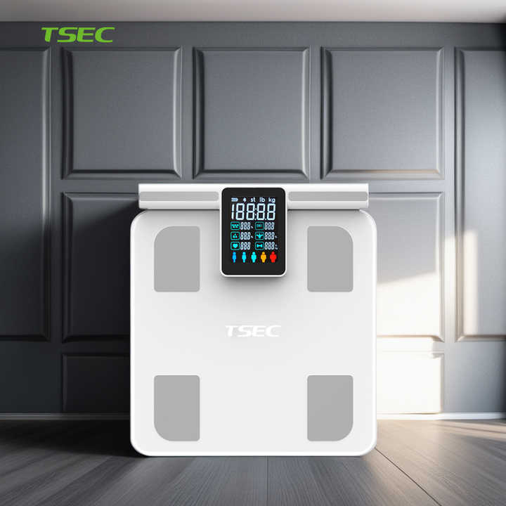 8 Electrodes Body Mass Index Smart Scale - Body Fat Analysis