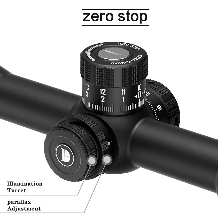 DISCOVERYOPT 1000G Shockproof Spotting Scope - MRAD Reticle