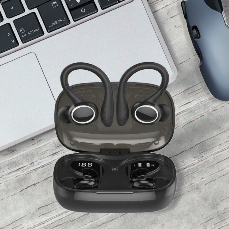 New Trend 2025 TWS Earbuds for 5.4 LED Active Noise Cancellation IPX5 ...