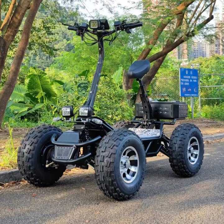 High Quality Electric Quad Bike 21inch Fat Tire 60V 8000W 50Ah 80Ah ...