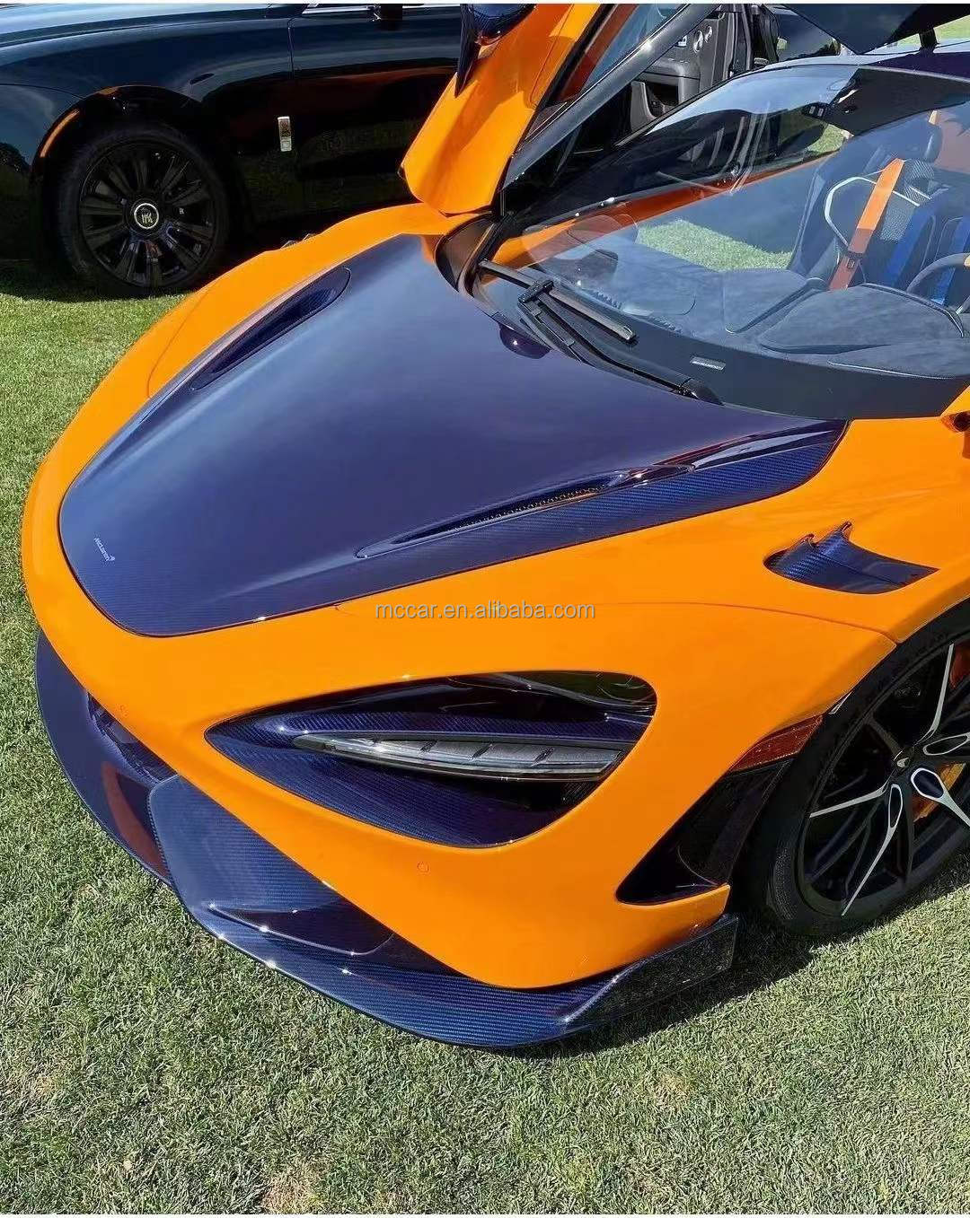 720S upgrade 765LT body kit bumper side skirt hood side skirt spoiler ...