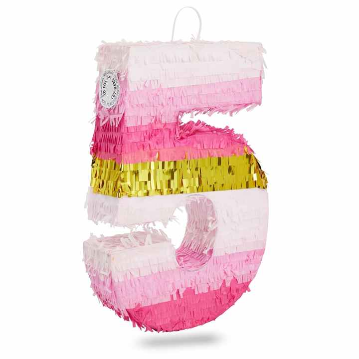 YX Color Number Pinata Pinata Birthday Party Supplies Game Props ...