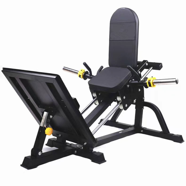 45 Degree Leg Press Hack Squat Machine - Compact & Foldable