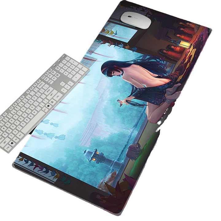 Customized Logo Size Sexy Beauty Hot Girl Mouse Pad Oversized Desk ...