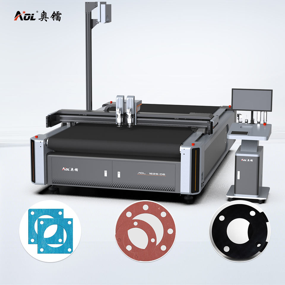 AOL CNC Digital Flatbed Asbestos Non Asbestos Gasket Cutting Machine ...
