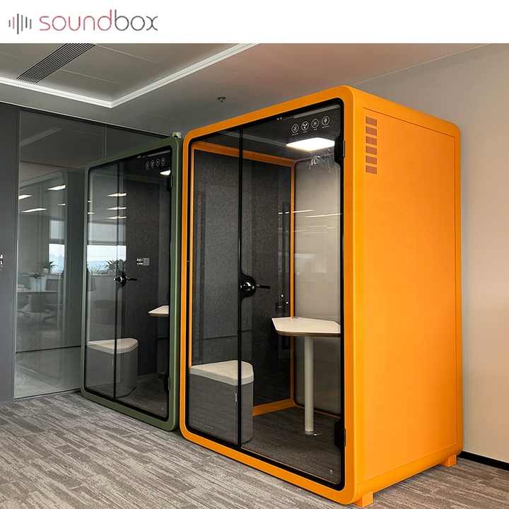 Soundbox Portable Soundproof Booth Office Acoustic Pod Work Space Room Office Booth for Sale ...