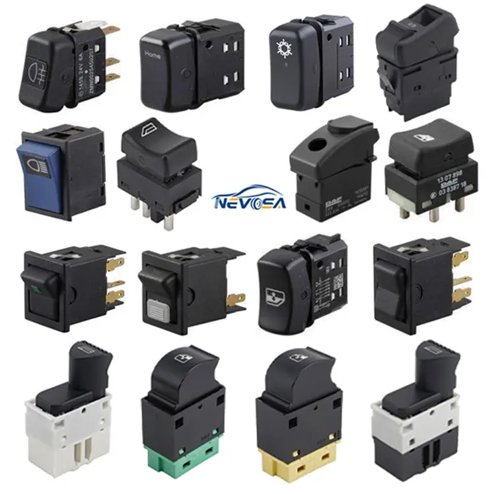 NEVOSA Rocker Switch Auto Switch 504266993 504266994 41221110 for Benz ...