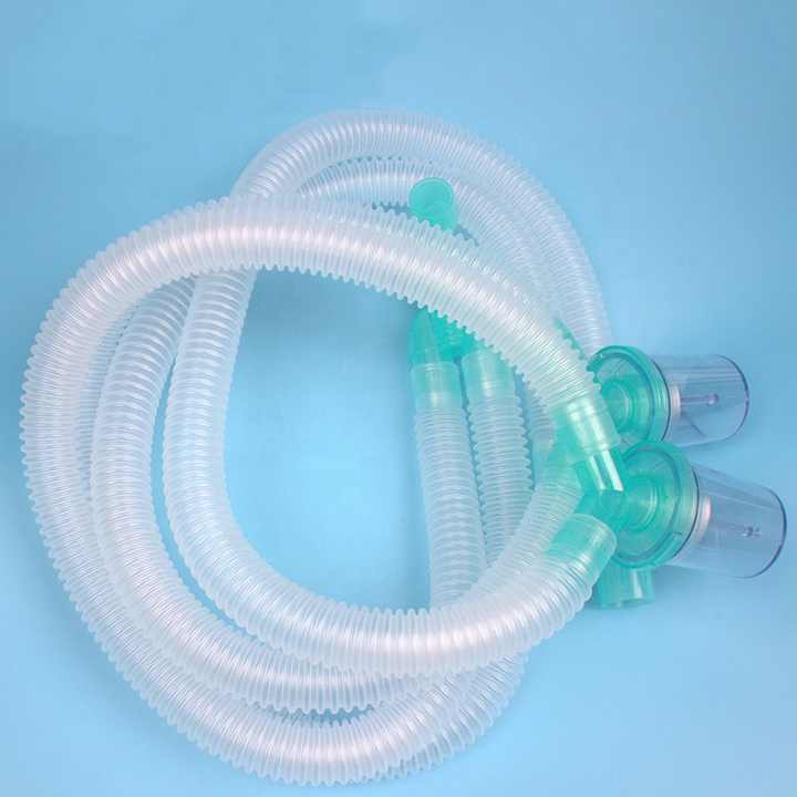Anesthesia Corrugated Breathing Circuit Cpap with Two Water Trap 1.8m ...