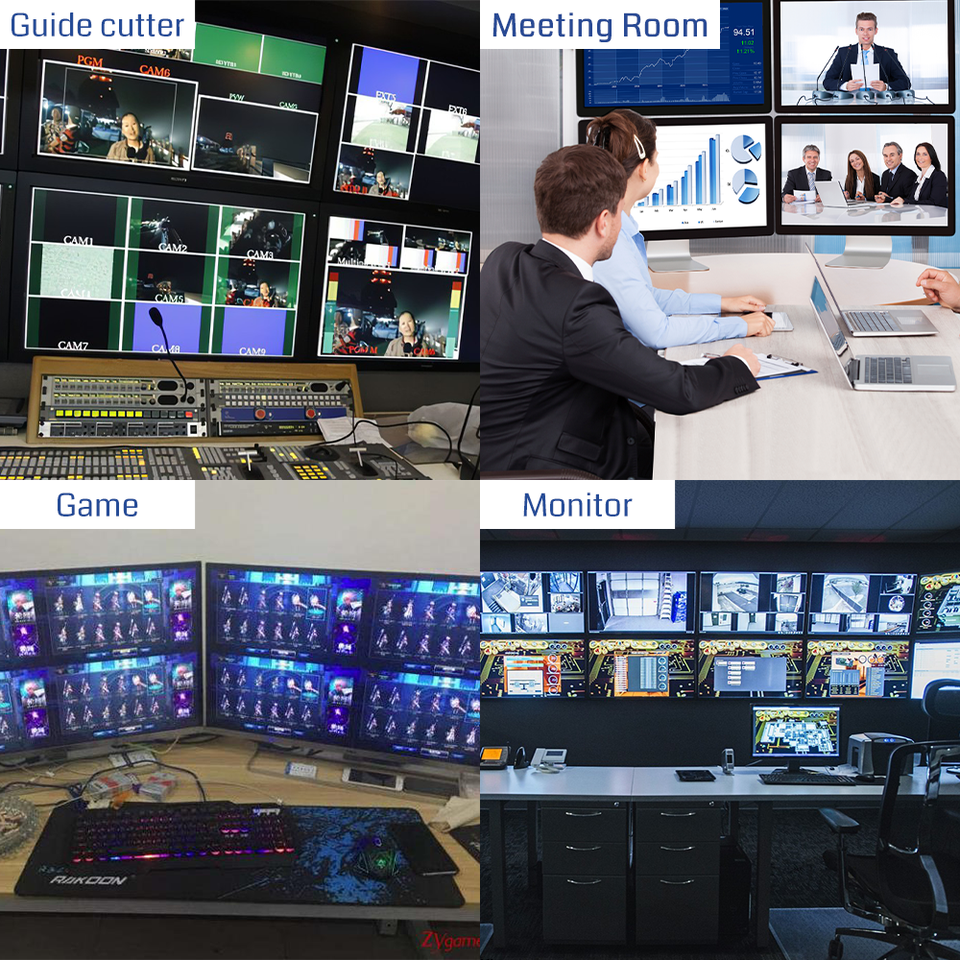 4K60 8 Input 8 Output Audio Output & Low Latency Advanced HDMI Matrix Switch 8x8 HDMI 2.0 matrix ...