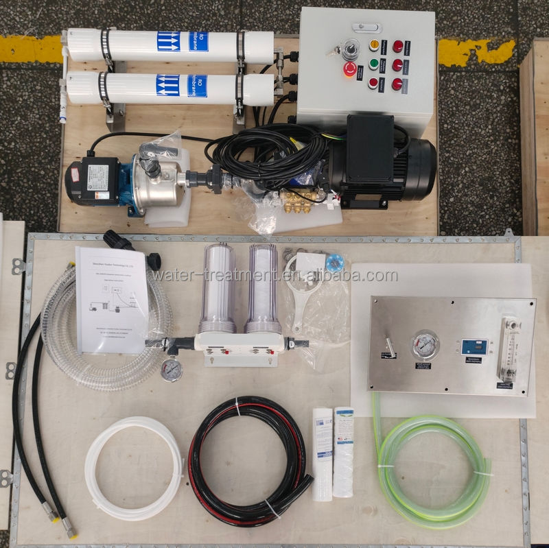 1400 Liter Modular Seawater Desalination Plant Desalination Salt Water ...