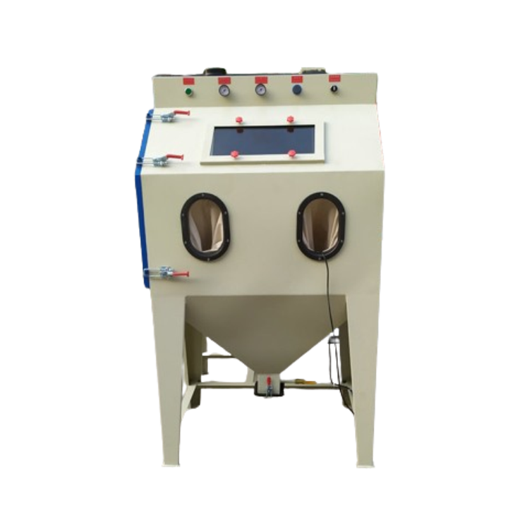 High Pressure Automatic Sand Blasting Machine Alloy Wheel Sandblaster ...