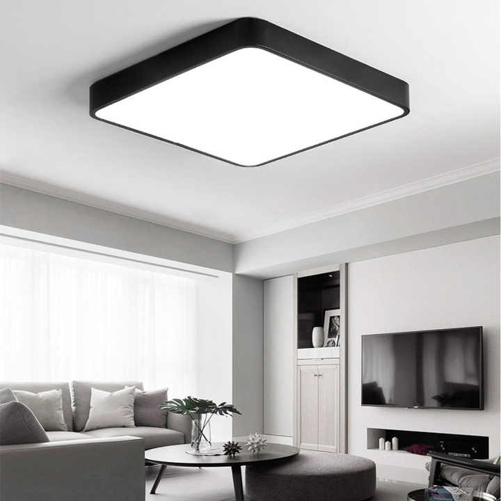 Modern CCT Selectable Led Square Office Lights Indoor Linear Lighting ...
