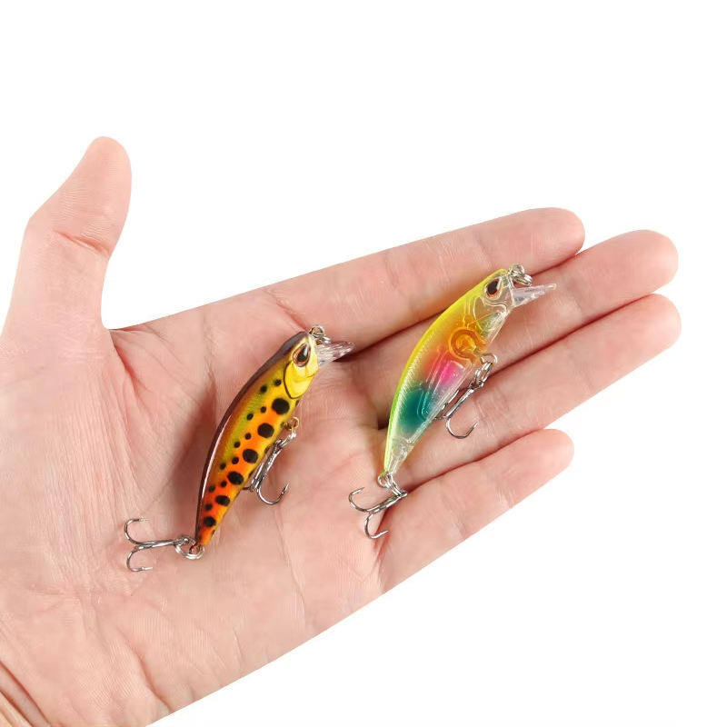 New Small Sinking Minnow Lure 5g 55mm Hard Bait Fishing Lure Realistic ...